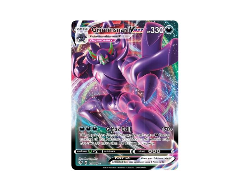 12 thẻ bài Pokemon Vmax mạnh nhất giá từ 100K bán rất chạy