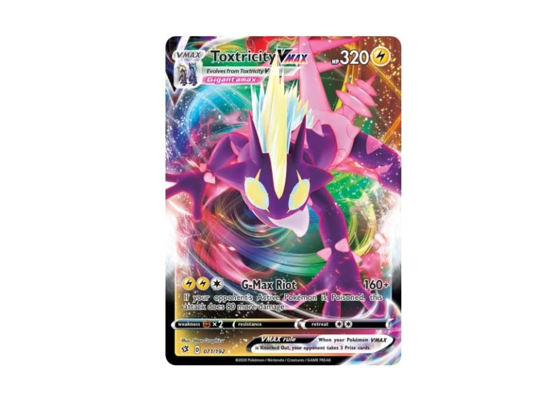 12 thẻ bài Pokemon Vmax mạnh nhất giá từ 100K bán rất chạy